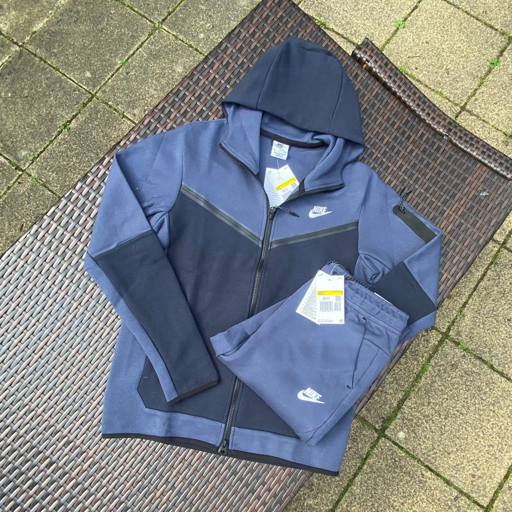 Dark Blue Nike Sportswear Tech Fleece | Twentytwo Supplies
