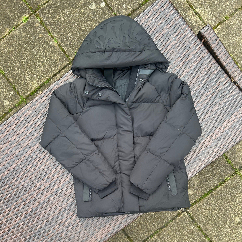 Syna World Blackout Hooded Puffer Jacket | Twentytwo Supplies
