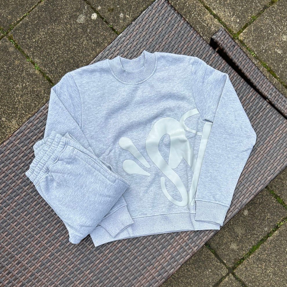 Syna World Grey "OG Crew Logo" Tracksuit | Twentytwo Supplies