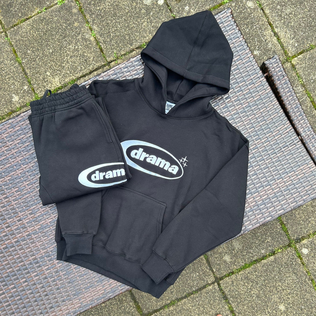 Drama Call Black/White Tracksuit | Twentytwo Supplies