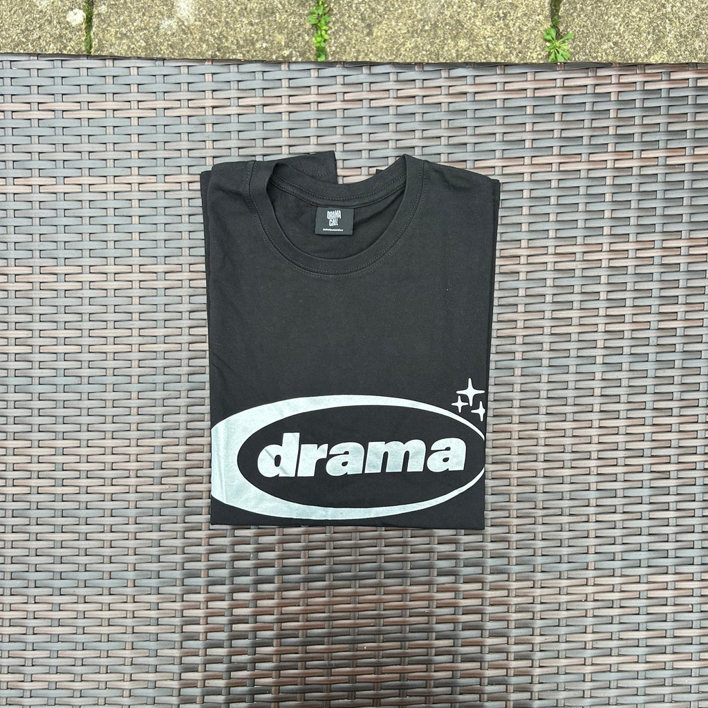 Drama Call Black/Silver T Shirt | Twentytwo Supplies