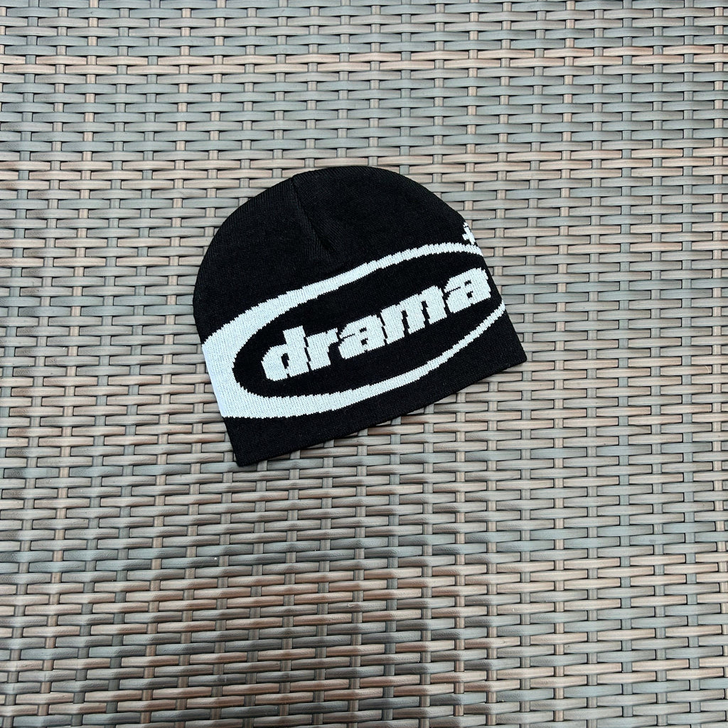 Drama Call Black/White Beanie | Twentytwo Supplies