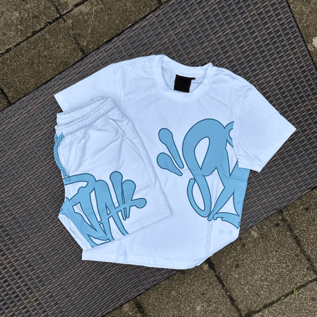 Syna World White/Blue Shorts Set | Twentytwo Supplies